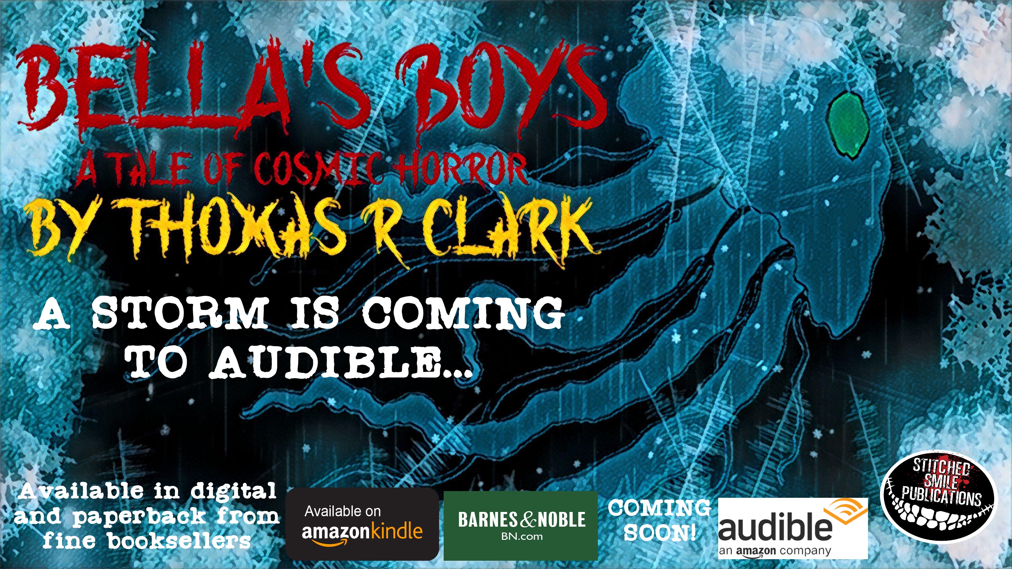 BELLA’S BOYS COMING SOON TO AUDIBLE! – THOMAS R CLARK